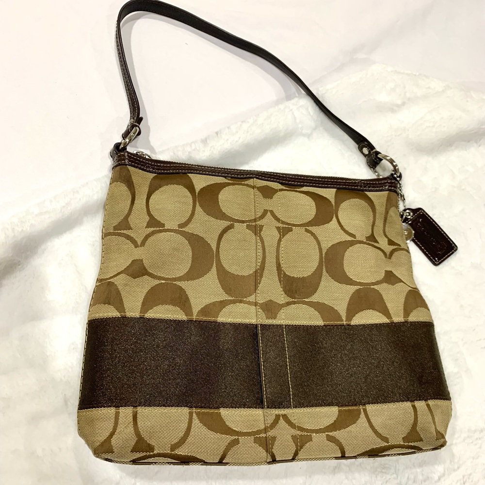 Authentic Coach Brown Handbag - Gem